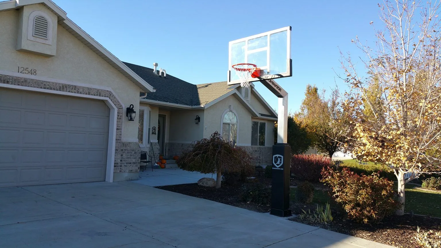 60 Inch In-Ground Basketball Hoop | Adjustable Hoop | Dominator