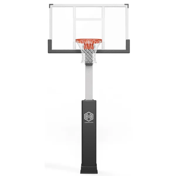 60 Inch In-Ground Basketball Hoop | Adjustable Hoop | Dominator