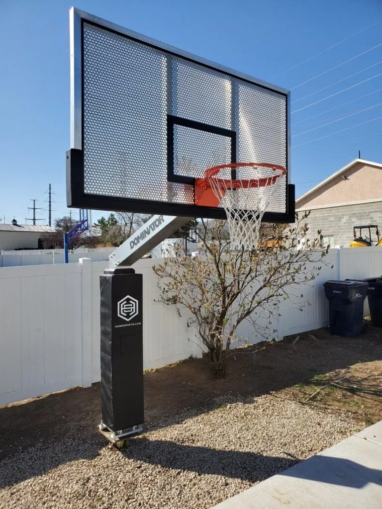 Pro 72" Basketball Hoop | Aluminum Backboard | Dominator