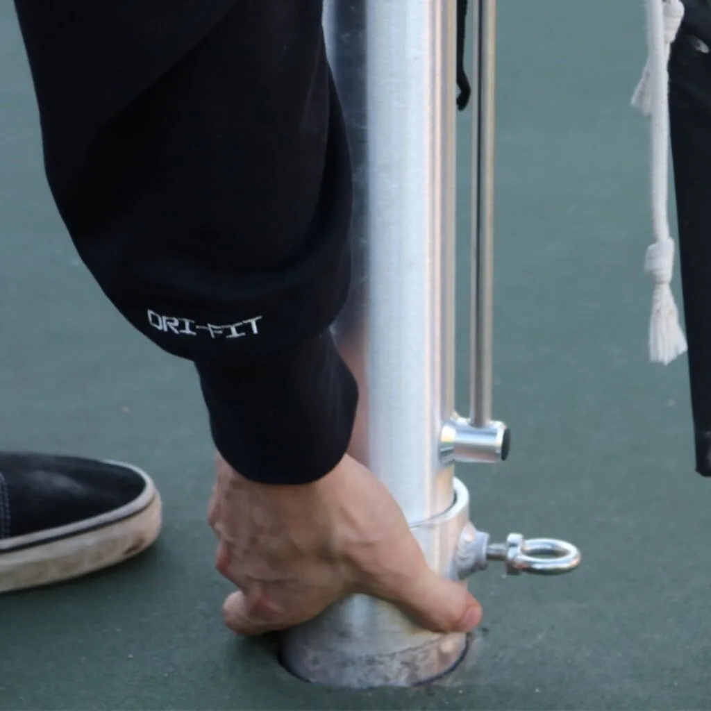 Surface Mount Pickleball Posts & Net Systems - DominatorHoop