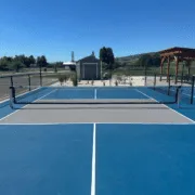 Surface Mount Pickleball Posts & Net Systems - DominatorHoop