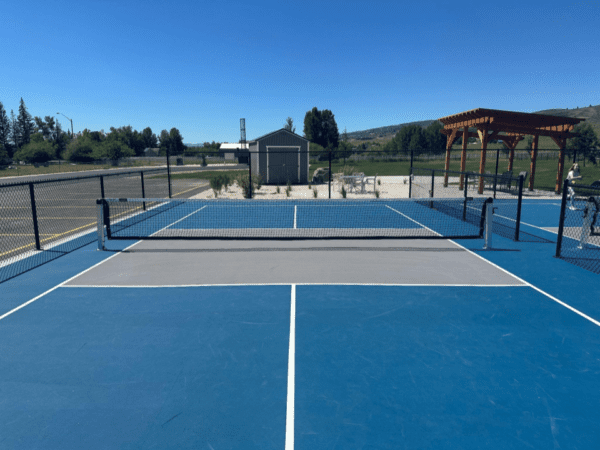 Surface Mount Pickleball Posts & Net Systems - DominatorHoop