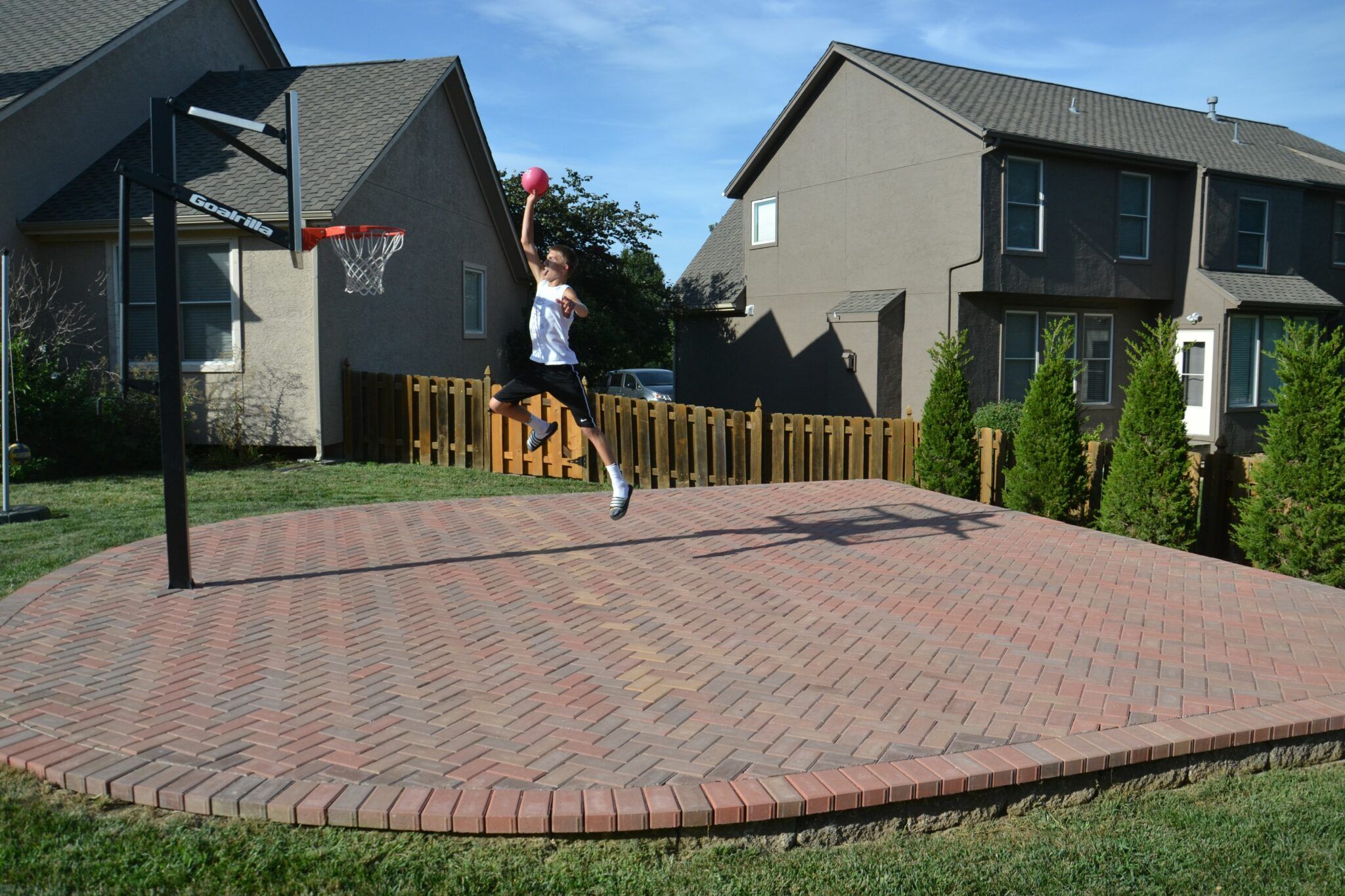 9 Backyard Basketball Court Ideas for Outdoor Hoop Fun